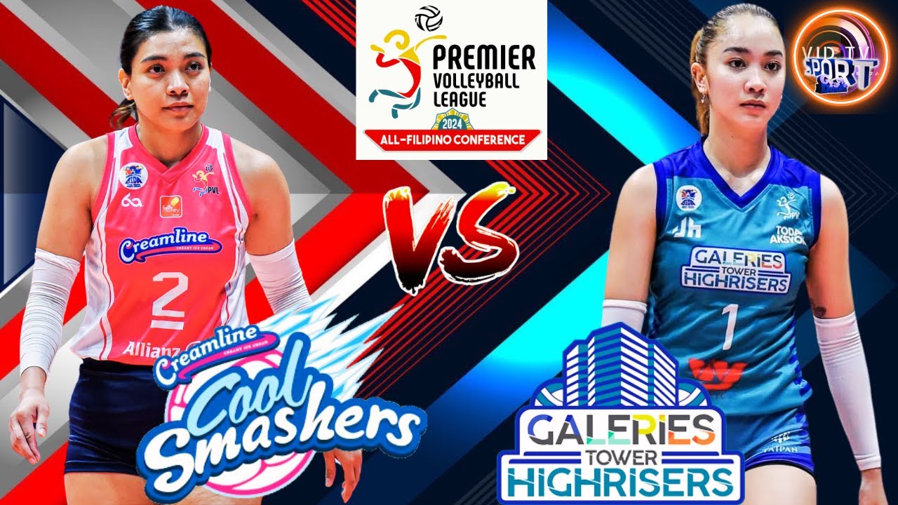 🔴PVL LIVE | CREAMLINE VS GALERIES TOWER | LIVE SCORE AND COMMENTARY ...
