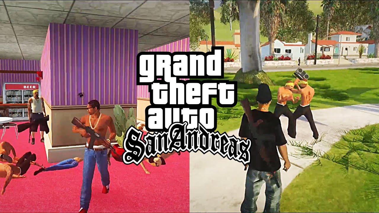 GTA San Andreas Vago’s Secret Brothel & Making Peds Fight each Other ...