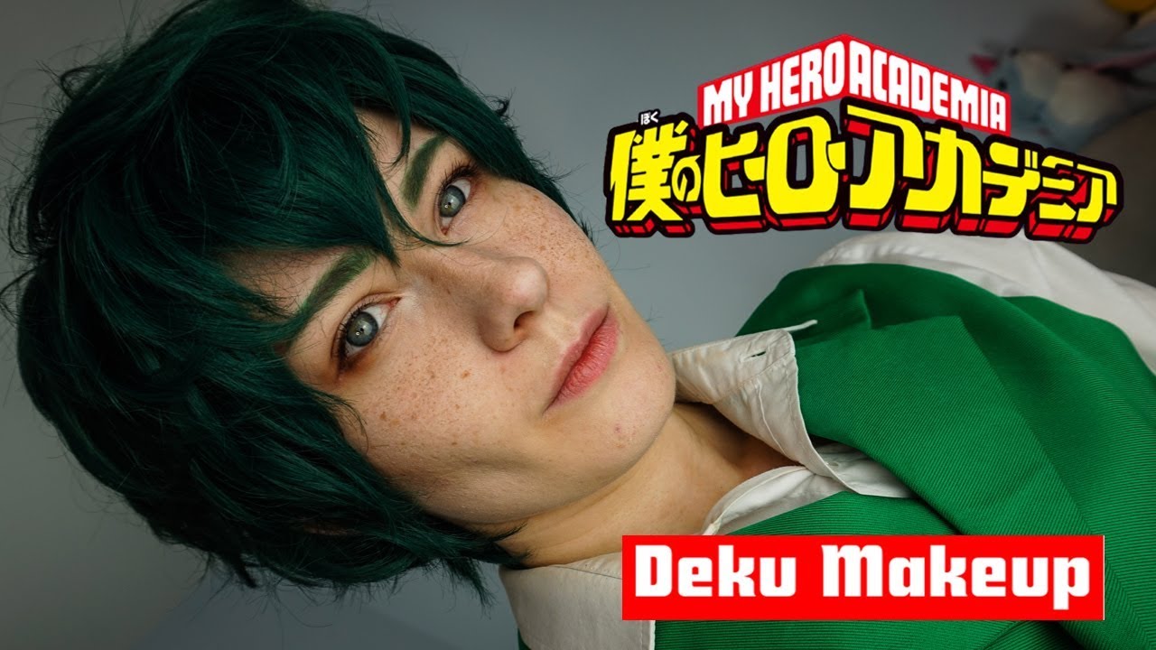 Boku no Hero Academia: Izuku Midoriya Makeup - YouTube