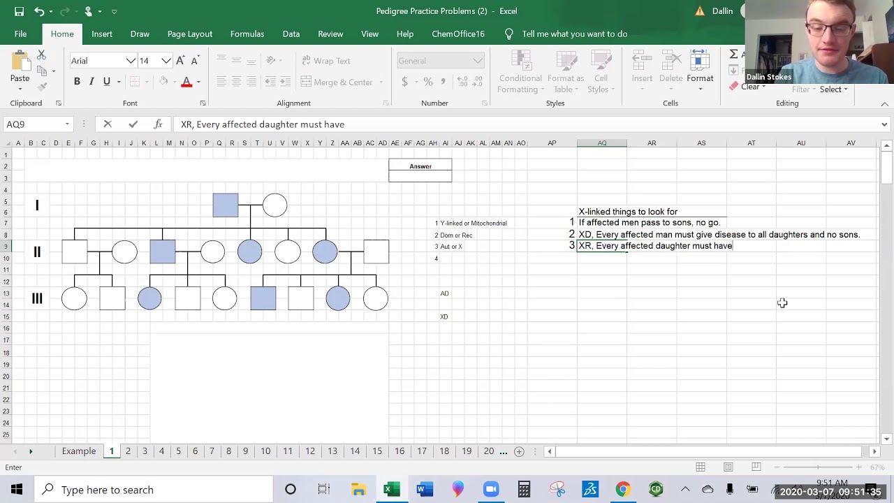 Solving Pedigrees - YouTube