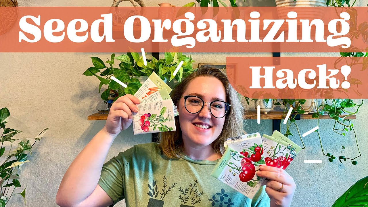 Seed Organization Hack - Gardening Tip - YouTube