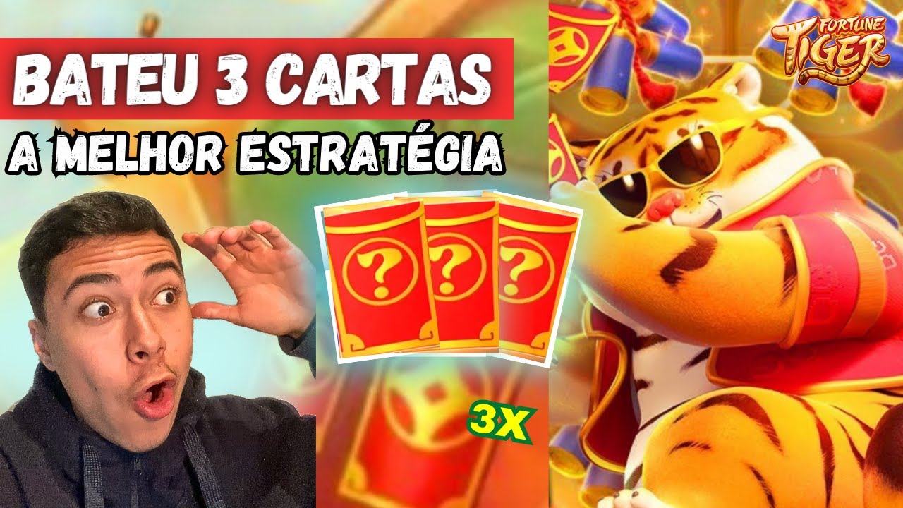 TIGRE PAGOU 3 CARTAS SEGUIDAS NO FORTUNE TIGER COM ESSA ESTRATÉGIA ...