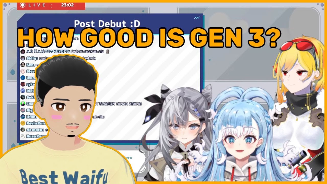 Hololive Indonesia Gen 3 Post Debut Impressions - YouTube