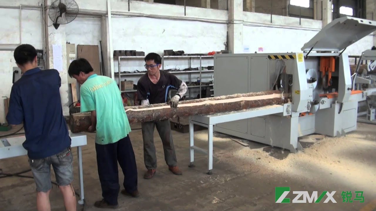 Sawmill Line for Pallet (by Russia customer) - YouTube