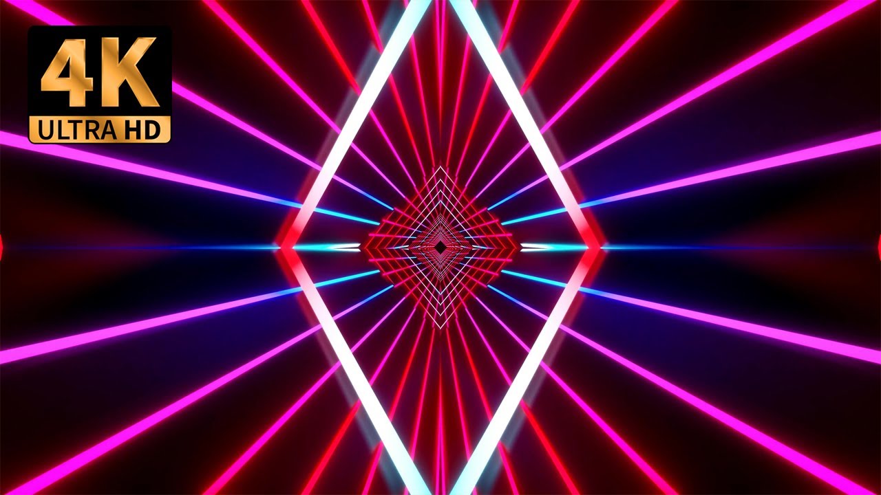 🌟 4K Abstract Video Background 🌟 Techno Laser VJ Loops No Copyright ...