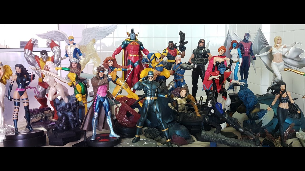 My 1/6 scale Bowen Marvel X-Men Wolverine Statue Collection - YouTube