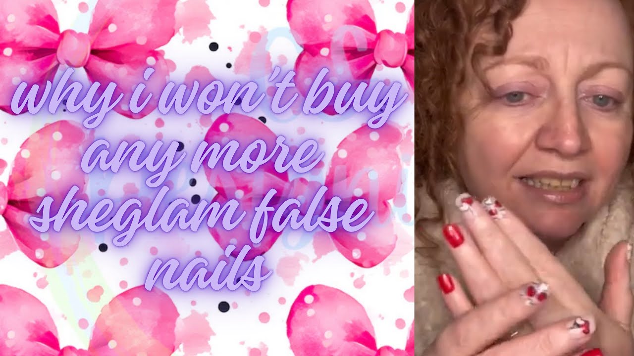 I’m DONE with She Glam’s FALSE Nails! - YouTube