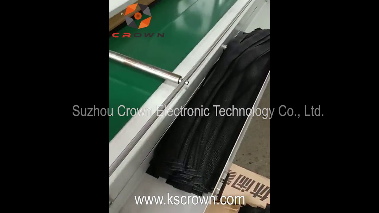 Fully Automatic Nylon Rope Cutting Machine WL-160 - Suzhou Crown - YouTube