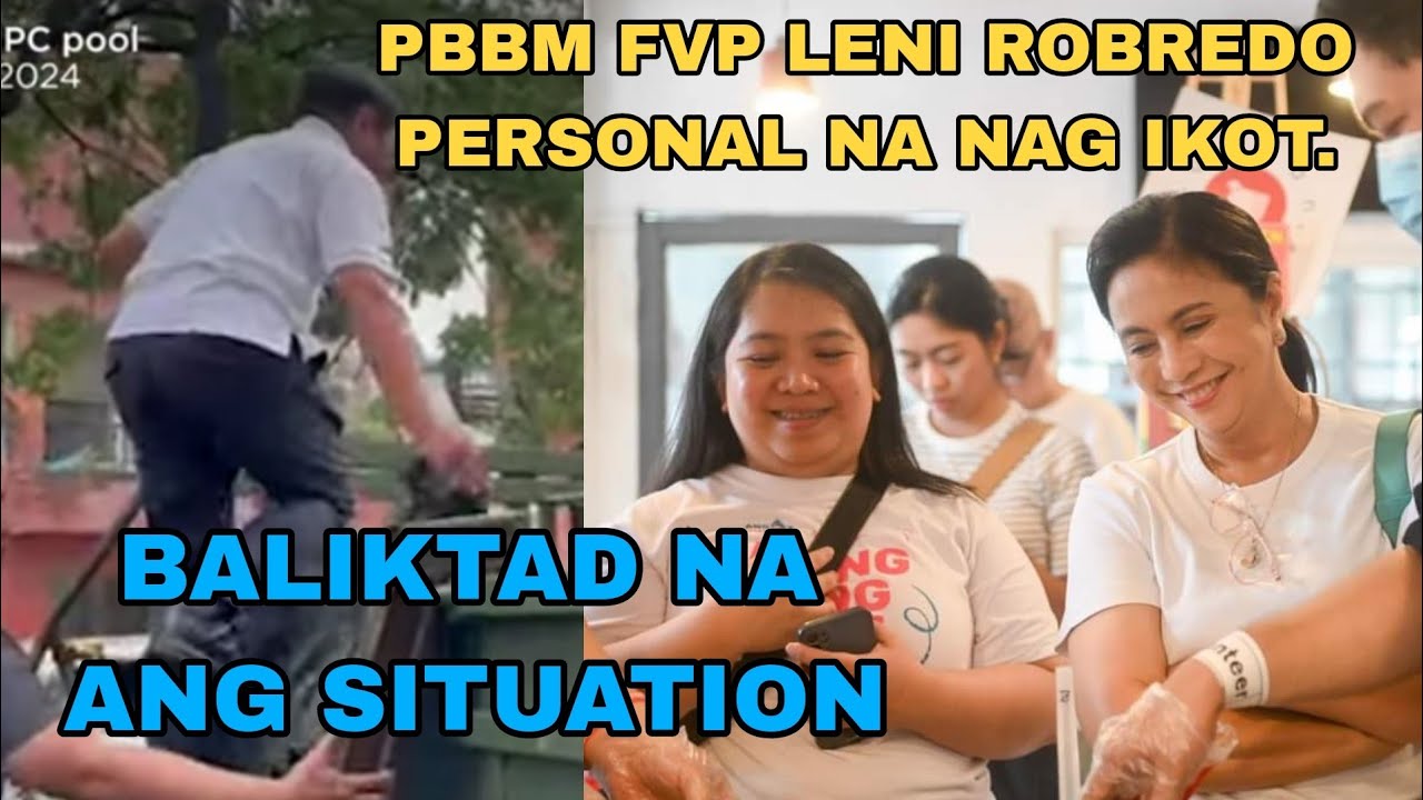 PBBM FVP LENI ROBREDO PERSONAL NA NAG IKOT SA ATING MGA KABABAYAN NA ...
