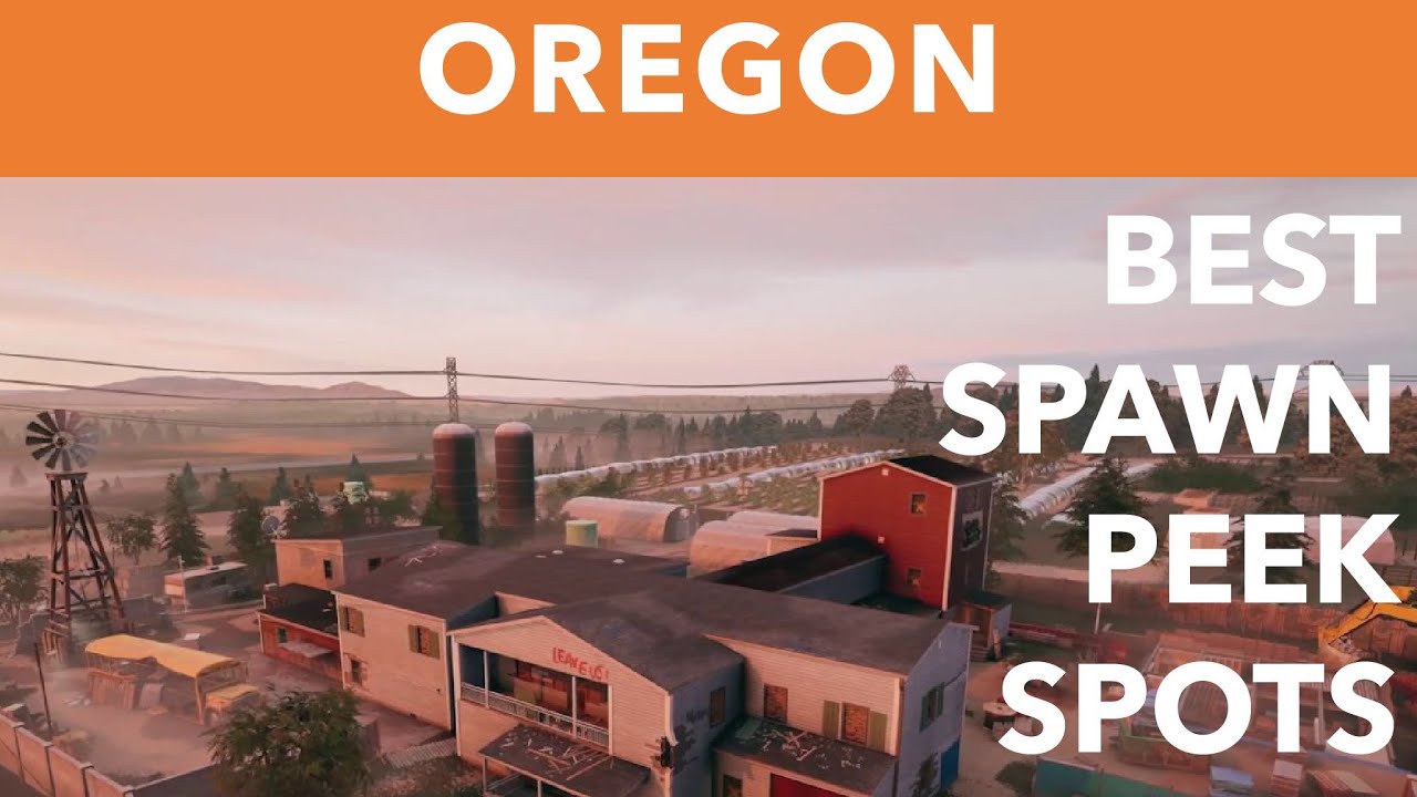 All Oregon Spawn Peek Spots [pre rework] - YouTube