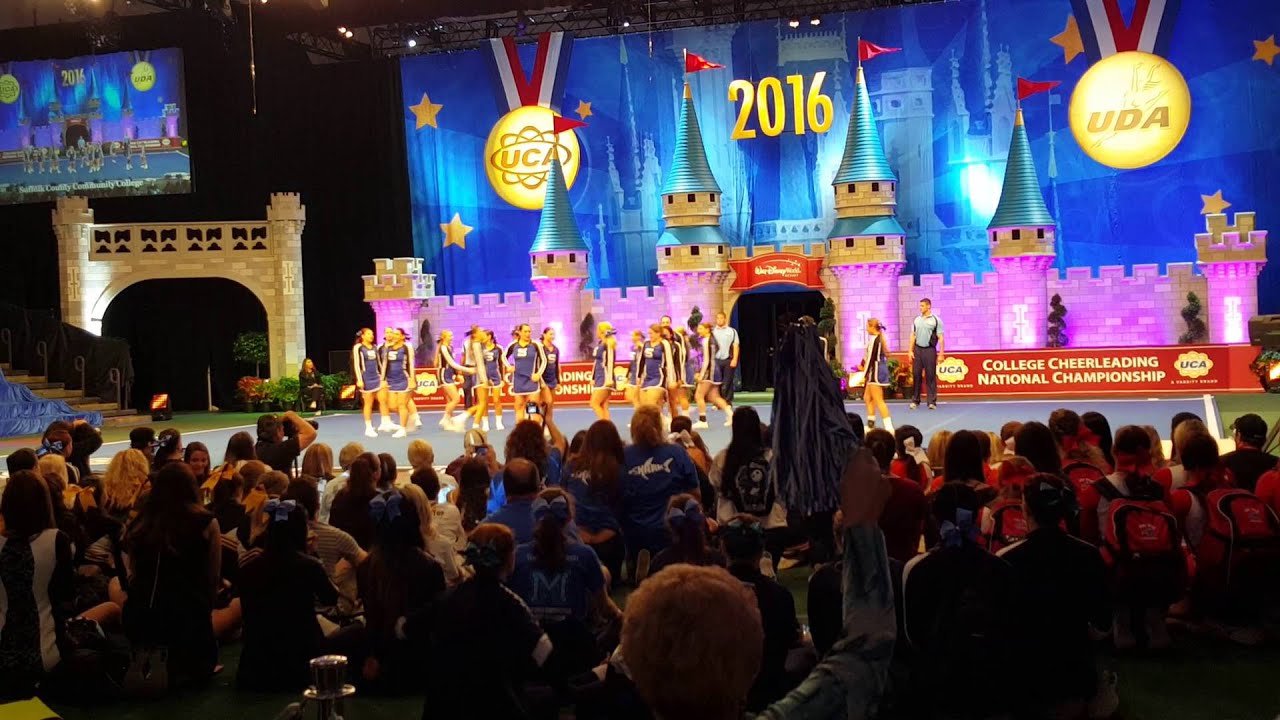 Suffolk Sharks Cheer 3rd in Nation - YouTube