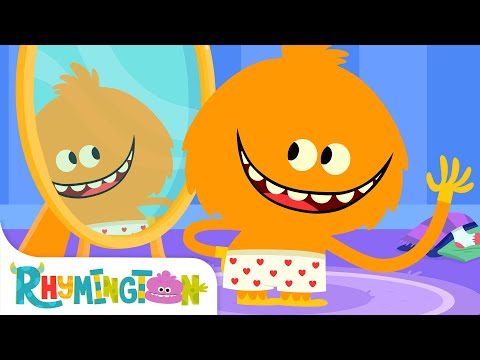 Hey There Underwear | Monster Cartoon | Rhymington Square