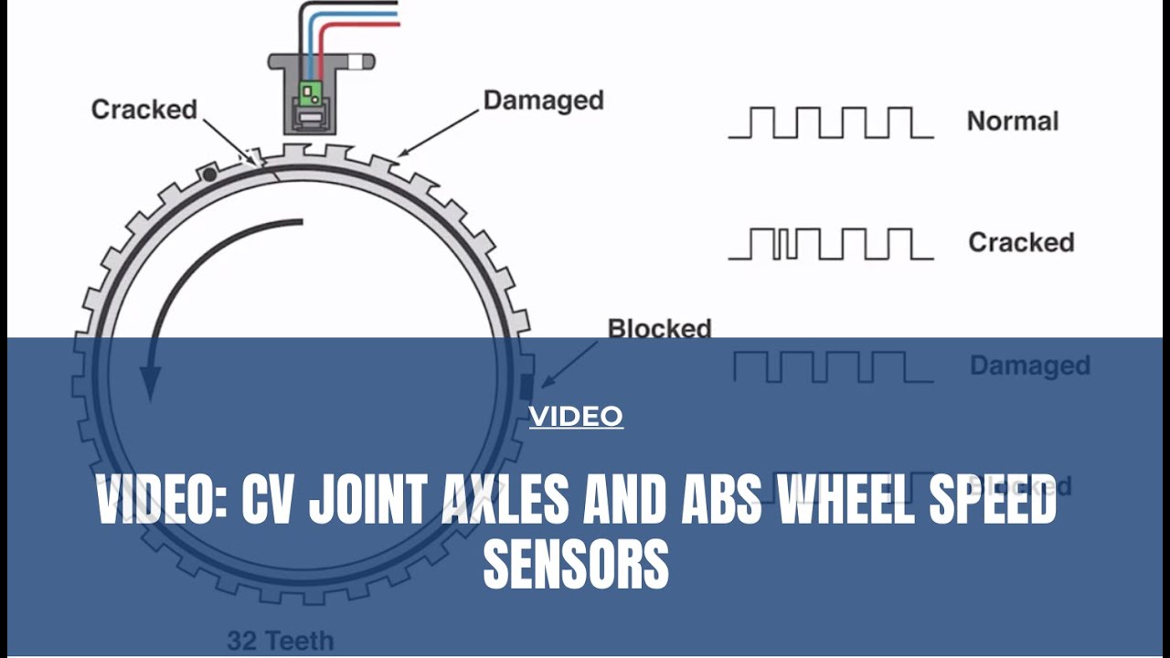 Maintenance Minute: CV Joints & ABS Wheel Sensors - YouTube