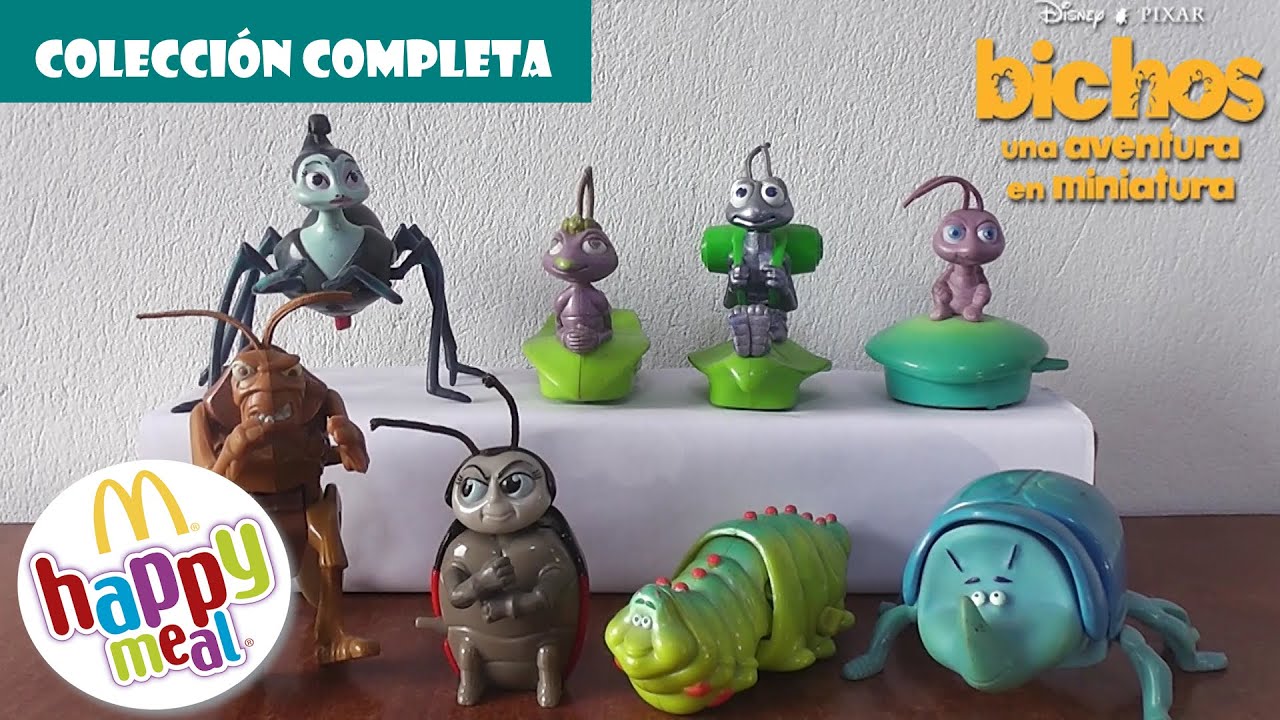 Bichos - Colección completa - Mcdonald's (1998) - YouTube