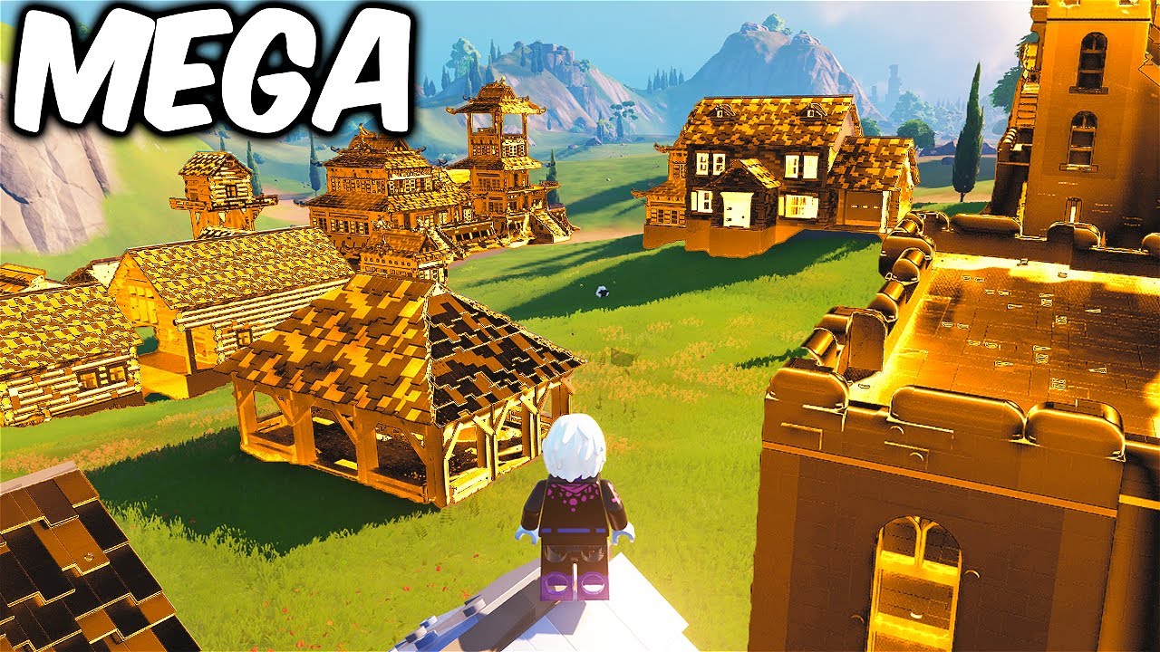 I Built a MEGA BASE with EVERY BUILDING in LEGO FORTNITE.. - YouTube