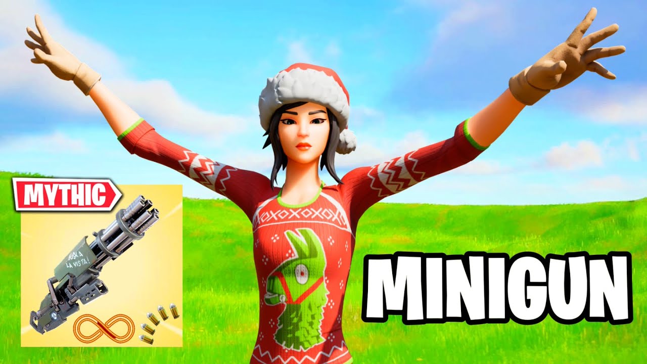 The Mythic Minigun Has Returned! (Fortnite) - YouTube