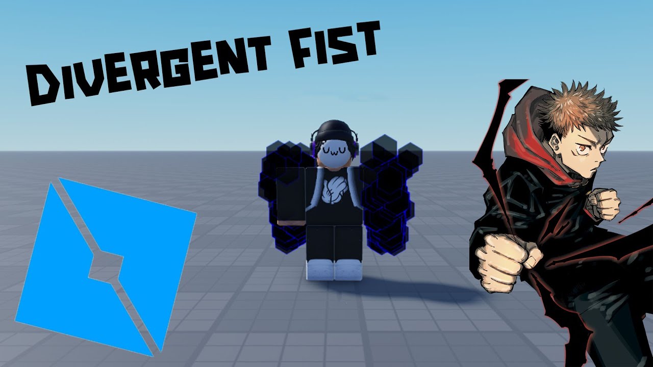 ROBLOX HOW TO MAKE DIVERGENT FIST![JJK] - YouTube