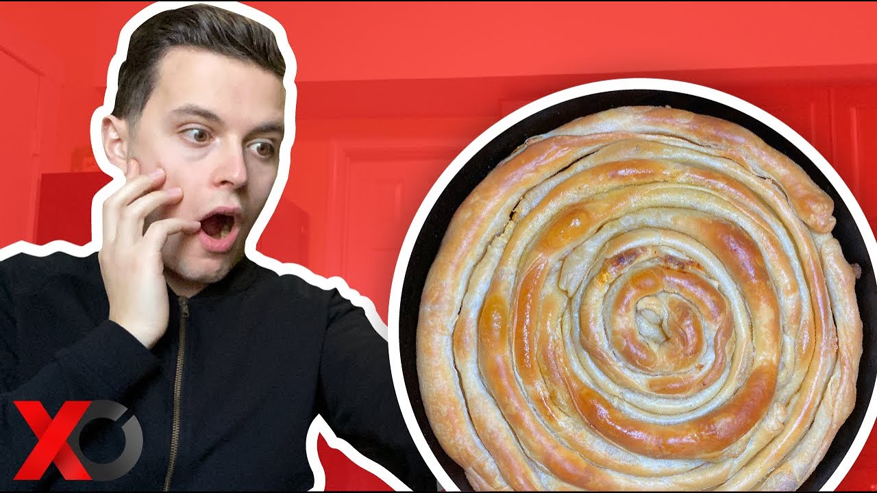 Easy Burek (Byrek) Recipe (Bonus: Farmers Cheese how-to Tutorial) - YouTube