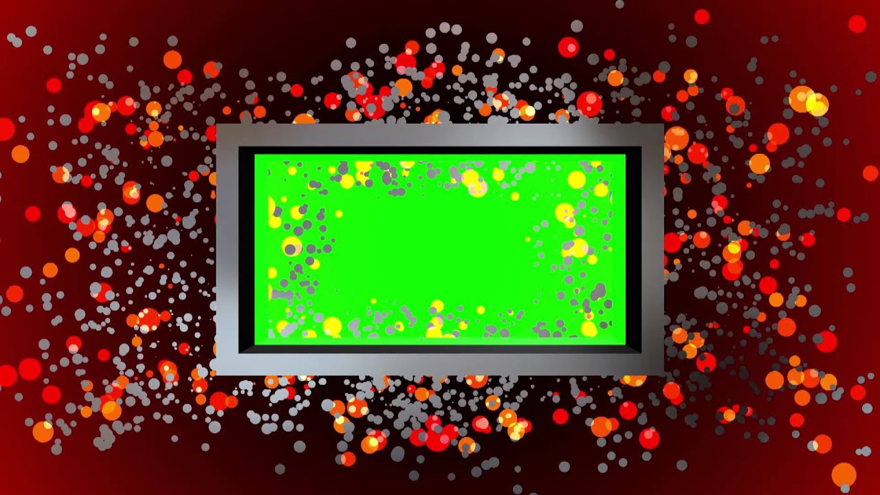 TV Green Screen Bubbles Free Footage Animation AA VFX - YouTube