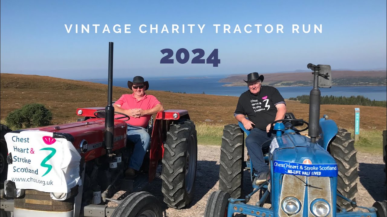 Charity Vintage Tractor Run 2024 (OFFICIAL TRAILER) - YouTube
