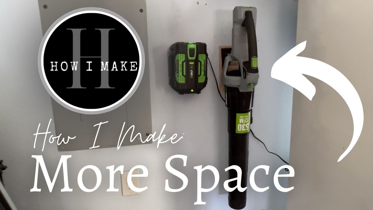 Easy DIY Storage Solutions for a Small Shop - YouTube
