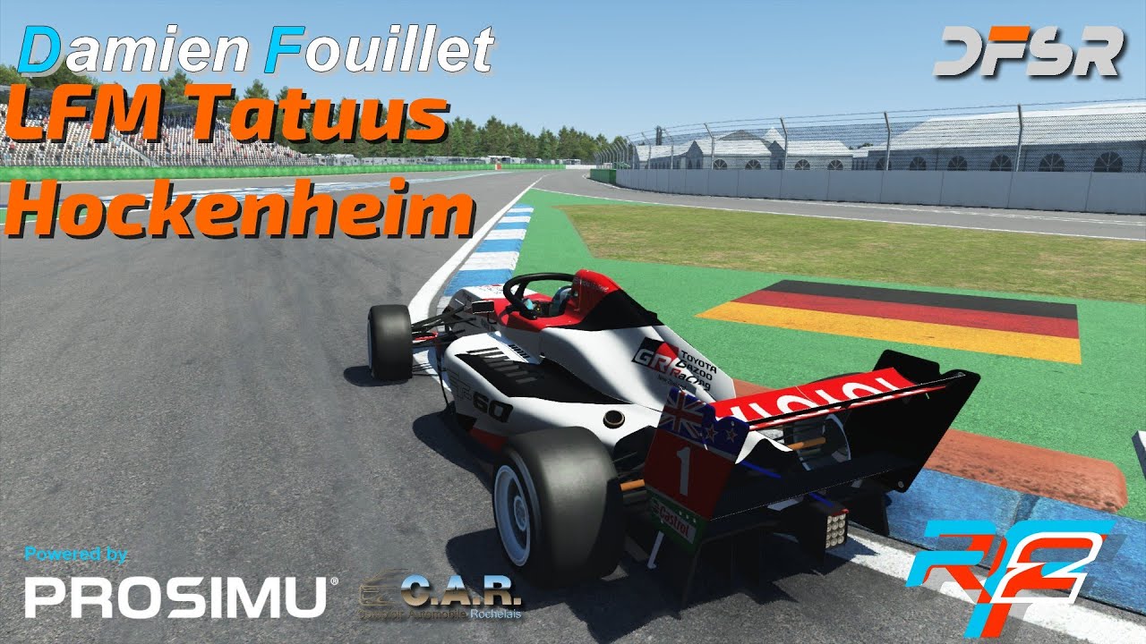 [RF2] - Low Fuel Motorsport # 5 - Tatuus sur Hockenheim - YouTube