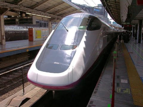 JR東日本 秋田新幹線 E3系 こまち 東京→秋田間部分走行 側面展望 M車 16号車 初期車 VVVFインバータ初期型 GTO - YouTube