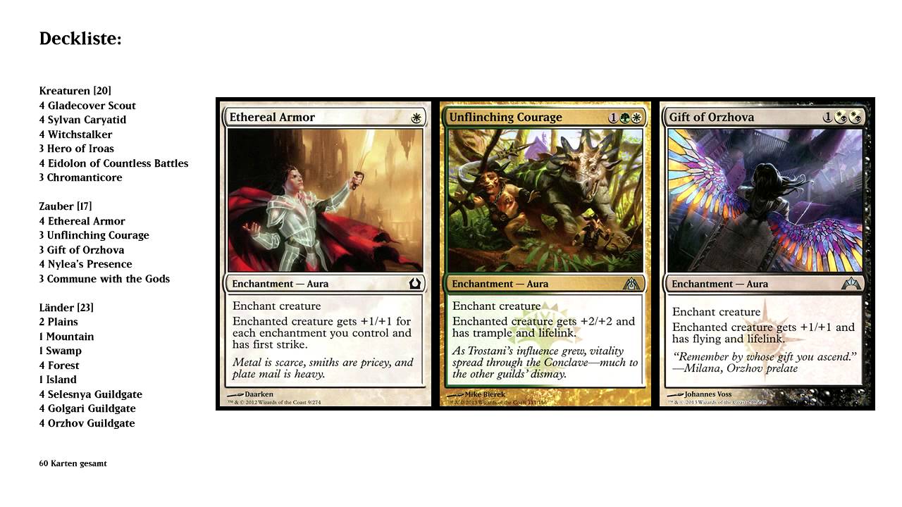 Magic the Gathering - Chromanticore Hexproof (BoaB) [Deutsch] - YouTube