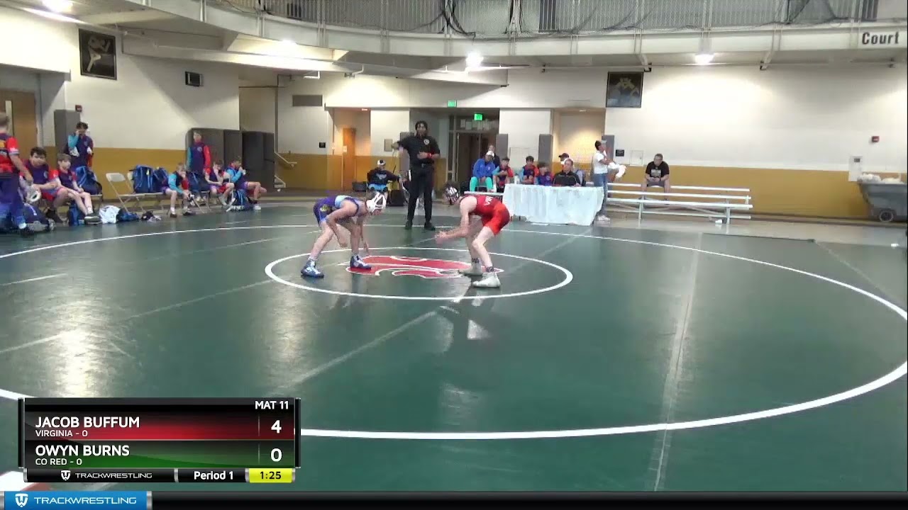 87 Lbs 2nd Wrestleback (16 Team) - Jacob Buffum, Virginia Vs Owyn Burns ...