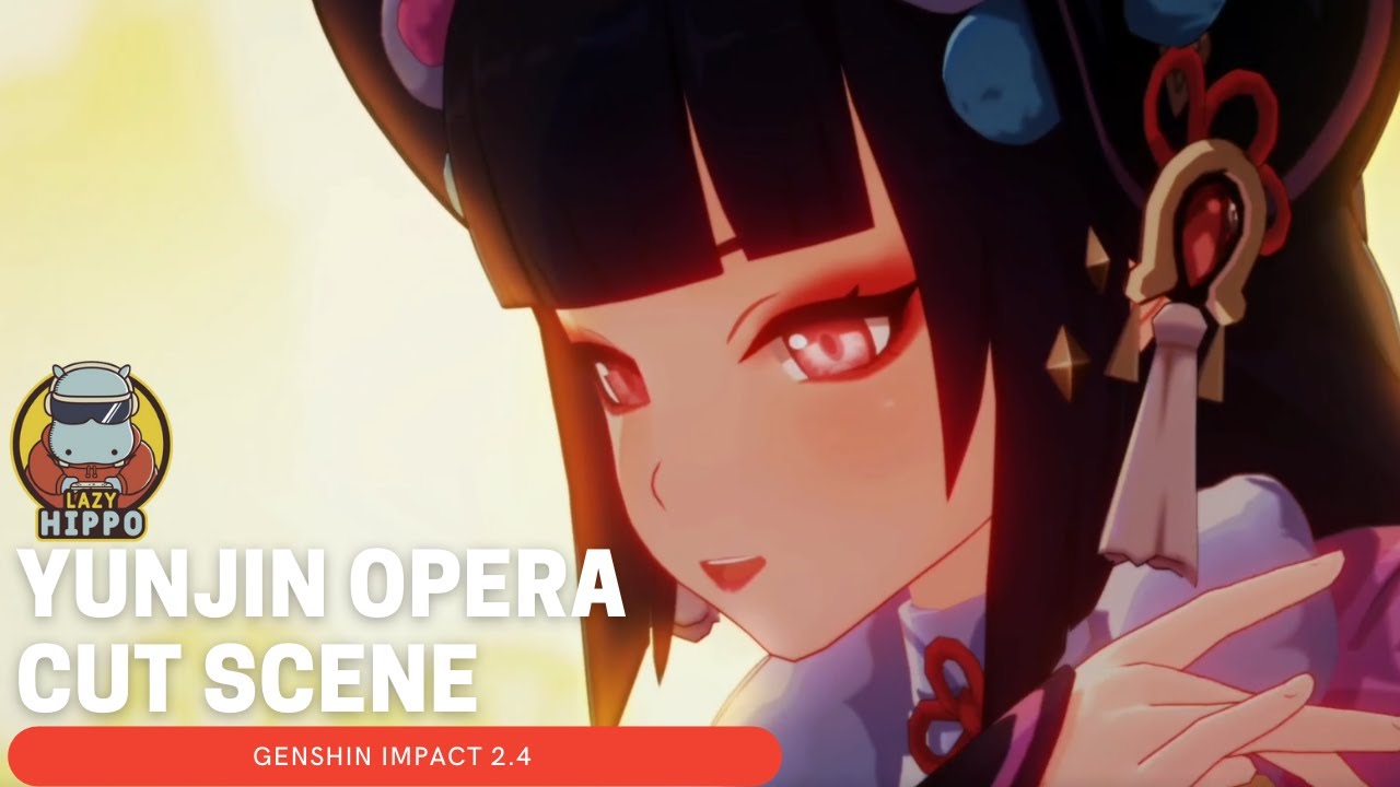 Yun Jin Opera Performance and Shenhe's Past Animatic Cutscene | Genshin ...