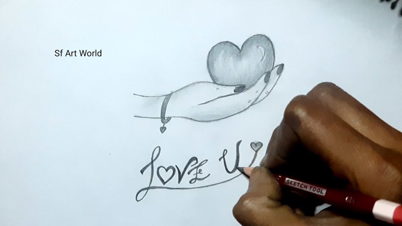 Valentine's Day Special 💕 || How to Drow Romantic Propose 😍 Scenery ...