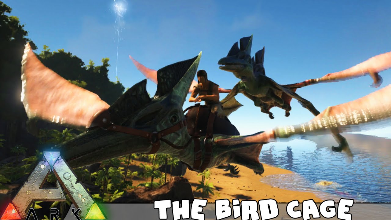 ARK: Survival Evolved XBOX ONE GAMEPLAY - The Bird Cage - Ep8 - YouTube