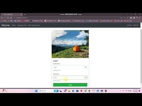 YelpCamp website finally done - YouTube