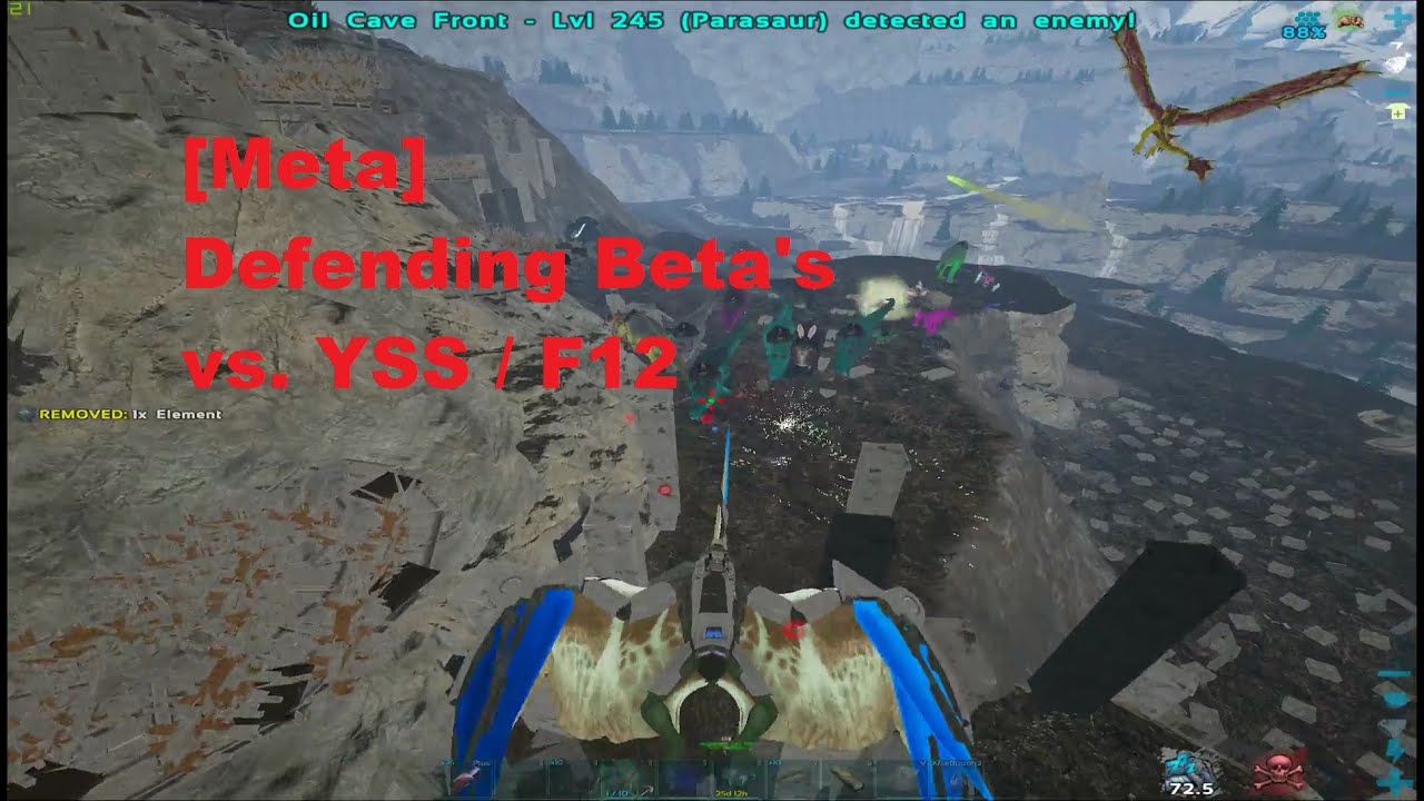 [META] Defending our Beta's vs. YSS | ARK Official PvP | Valguero Oil ...