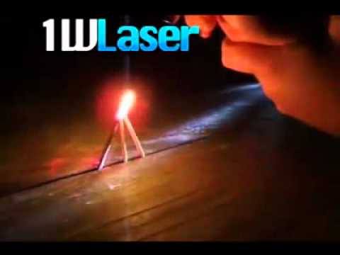 1 watt laser light - YouTube