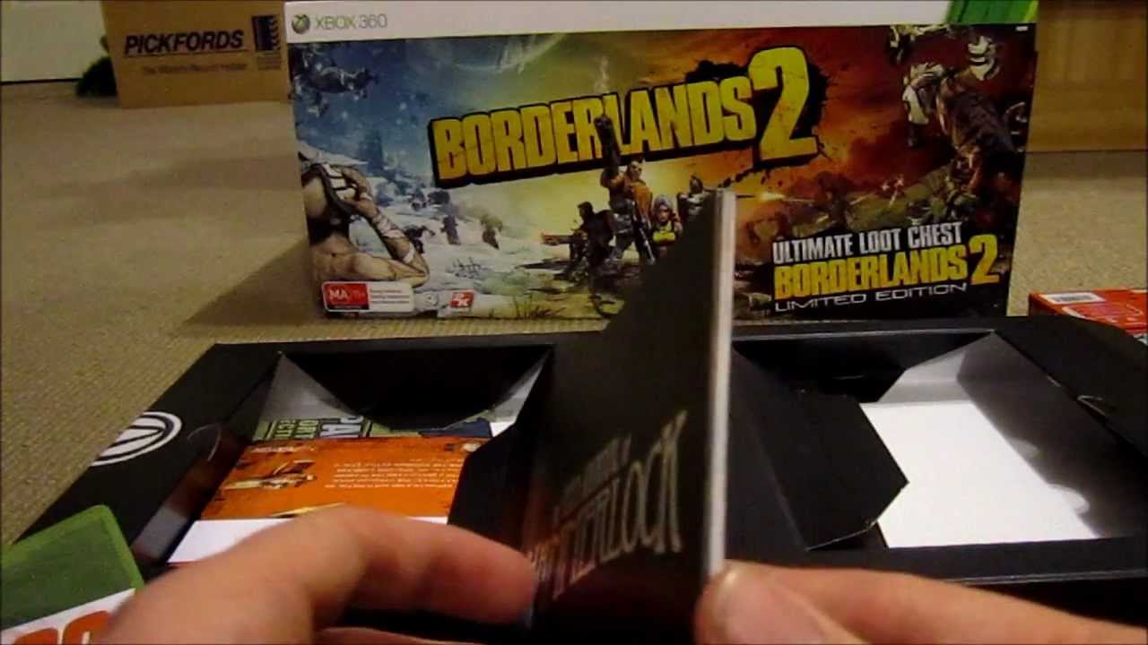Borderlands 2 Ultimate Loot Chest Edition Unboxing! - YouTube
