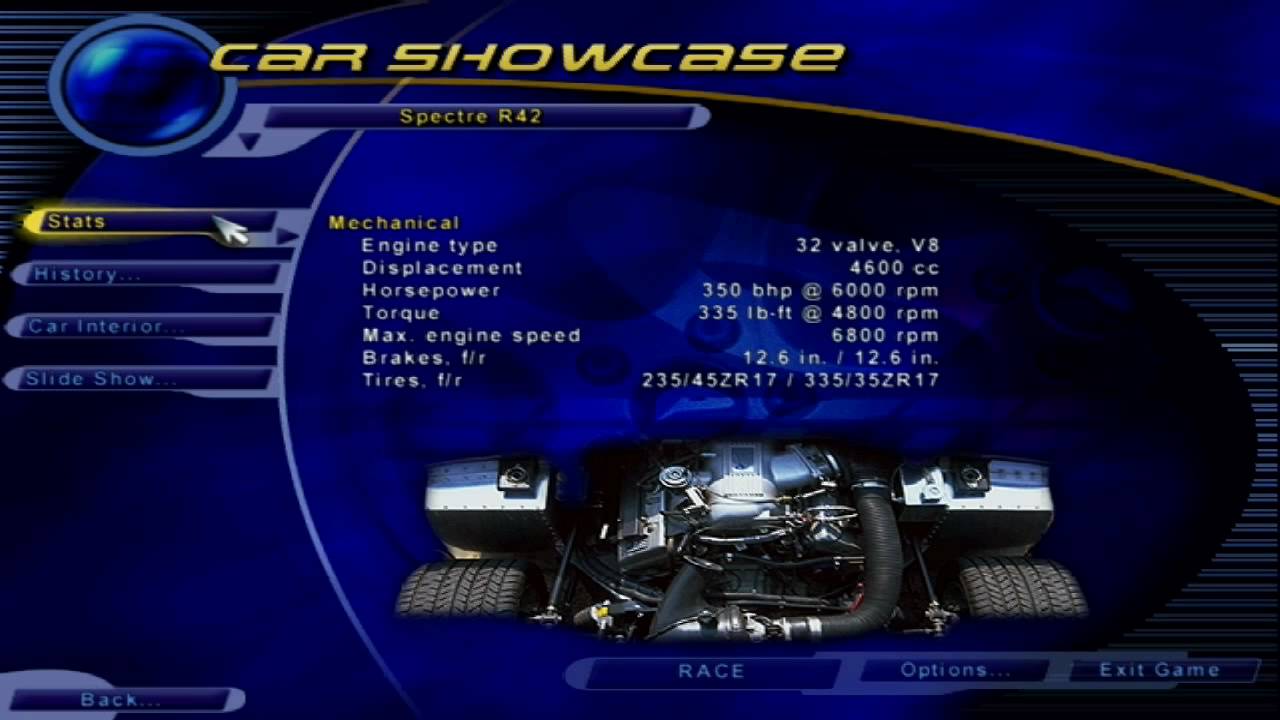 Need for Speed III: Hot Pursuit - Spectre R42 Showcase - YouTube