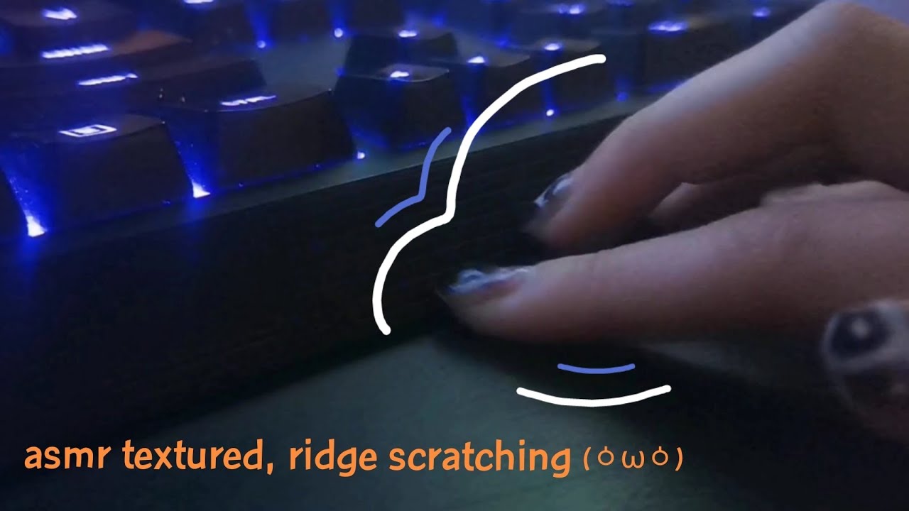 fast and aggressive asmr | textured, ridge scratching - YouTube