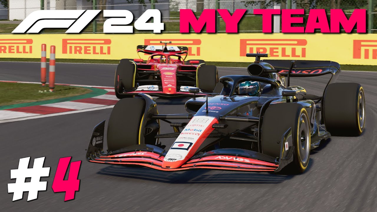 JAPÁN NAGYDÍJ 🔥 F1 24 My Team Karrier #4 | 06.17. - YouTube