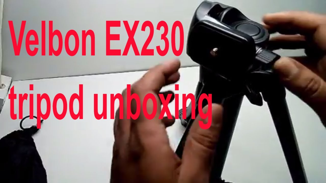Velbon EX230 tripod unboxing and review|velbon for Photography Tripod ...