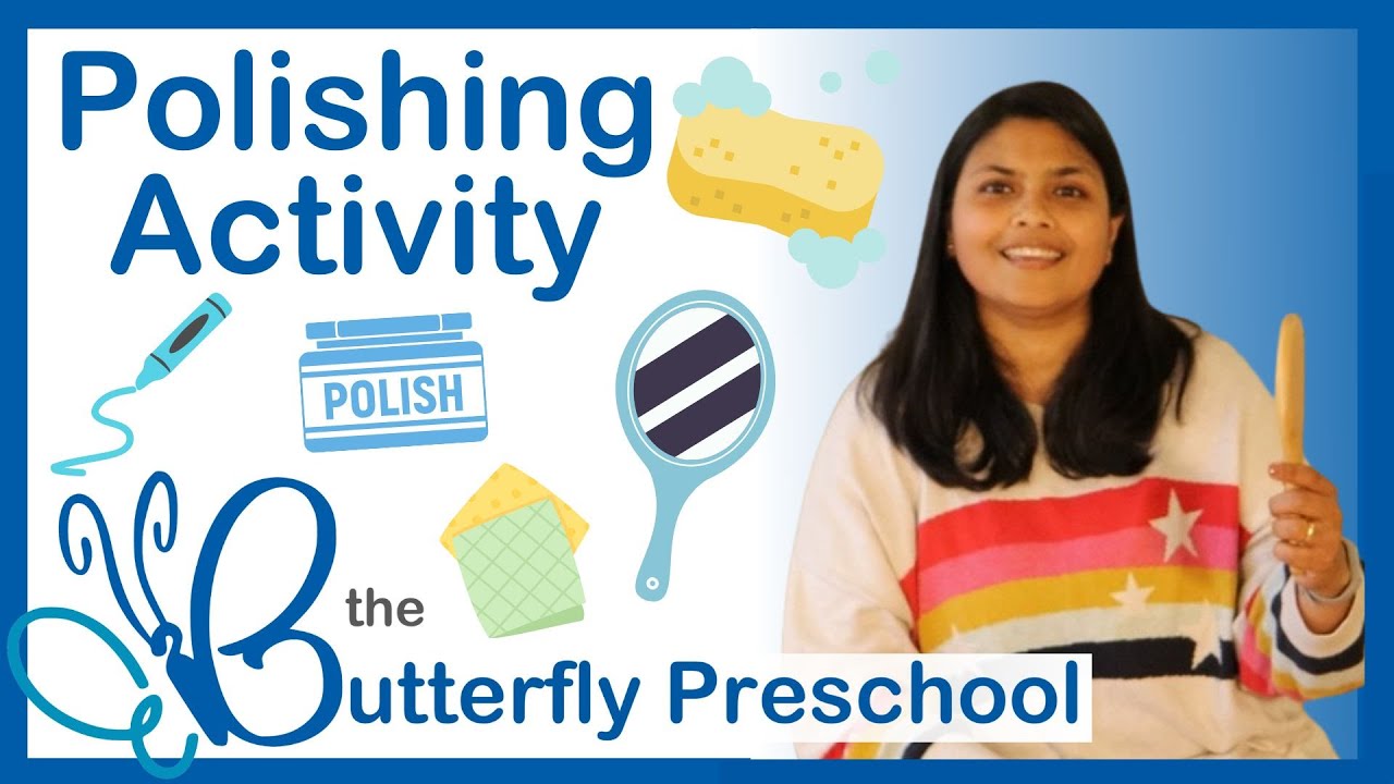 Polishing Activity Practical Life | Montessori Shelf Activity - YouTube