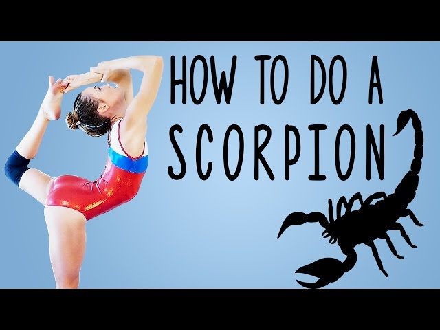 Scorpion Cheer Pose For Beginners