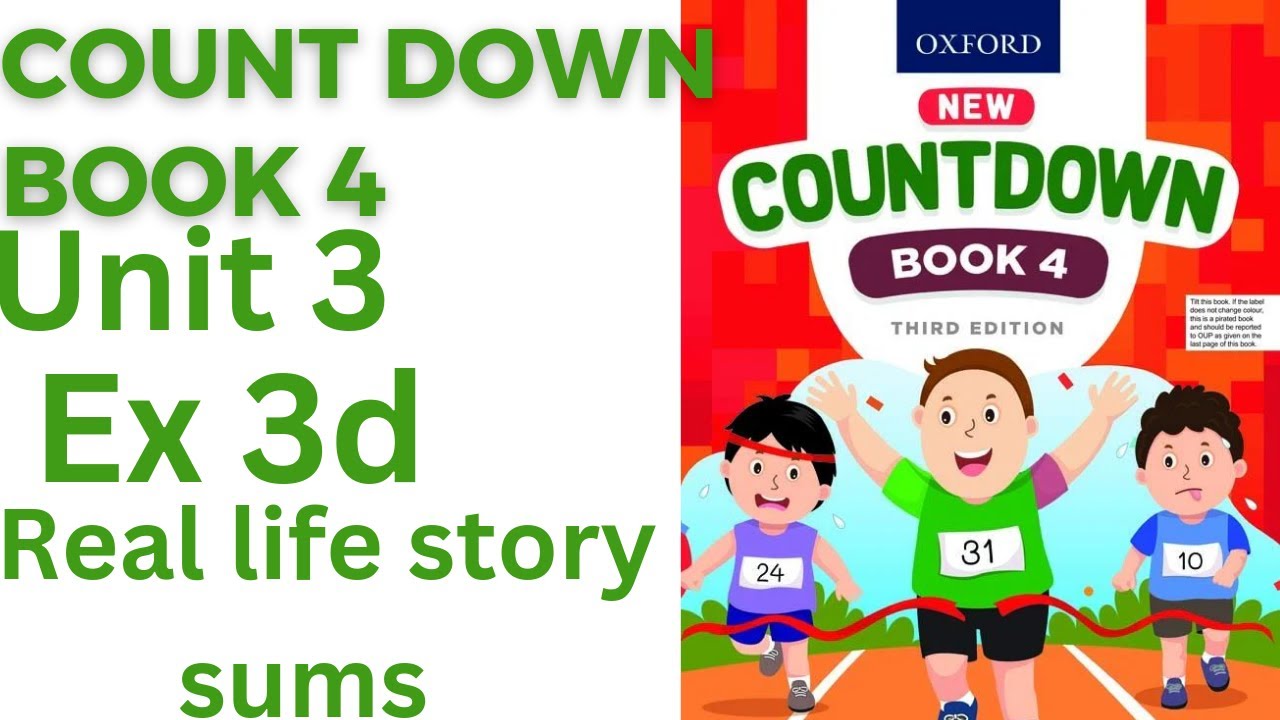 oxford countdown book class 4 Unit 3 Ex 3d || class 4 Unit 3 Ex 3d real ...