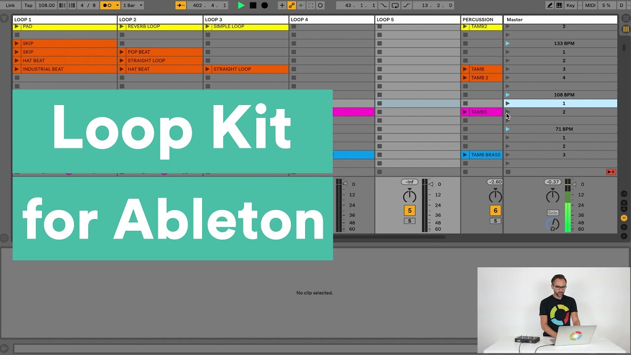 Loop Kit for Ableton Live - YouTube