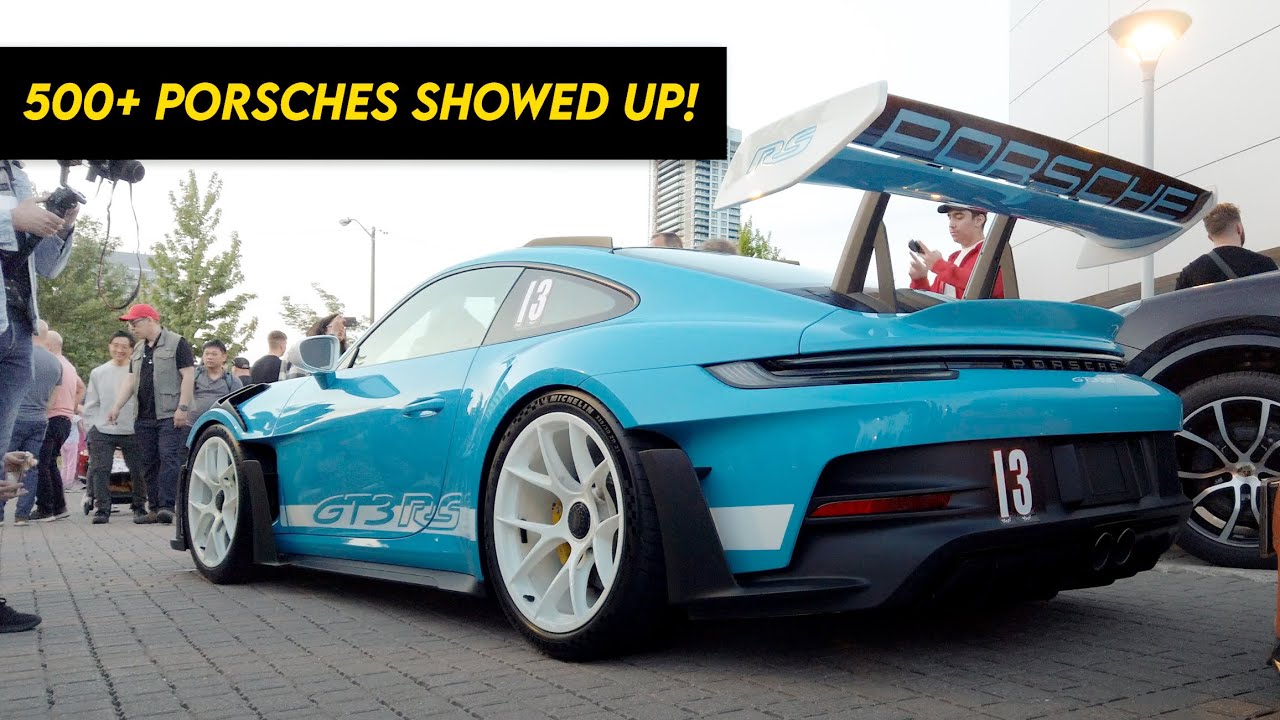 Biggest Porsche Meet in Toronto! | $75,000,000+ worth of Porsches - YouTube