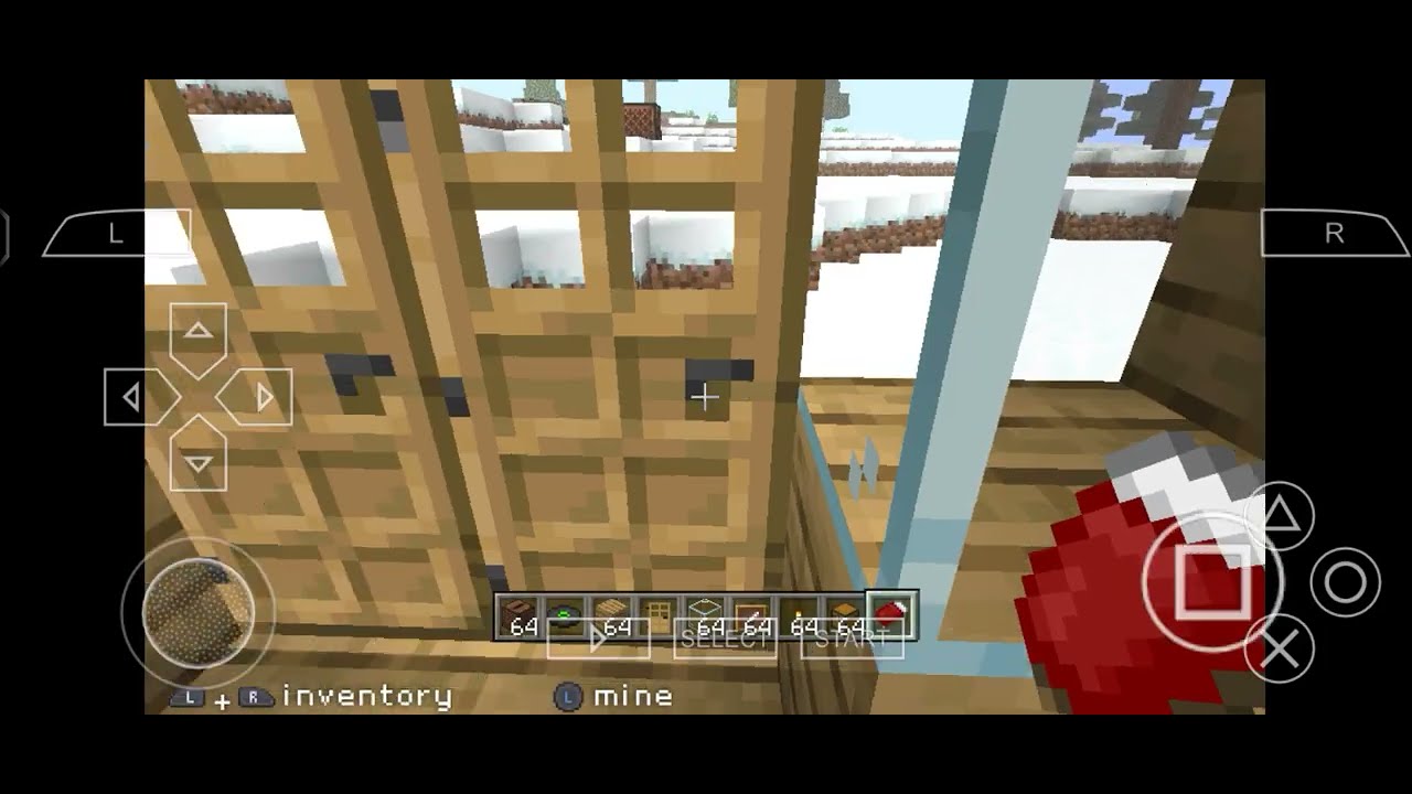 Minecraft PSP edition version 3.4.2 beta gameplay - YouTube