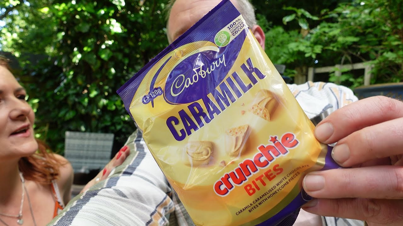 Cadbury Caramilk Crunchie Bites - YouTube