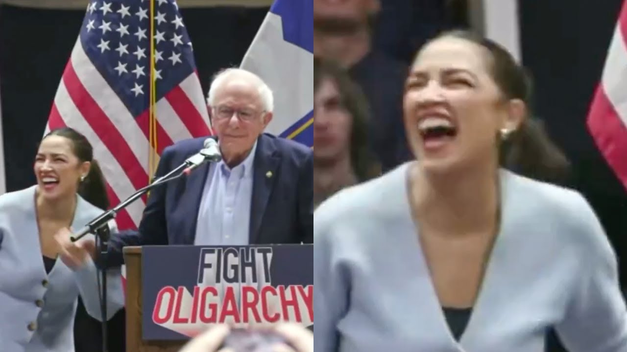 Bernie Sanders & AOC's Most Hilarious Moment Of All Time - YouTube