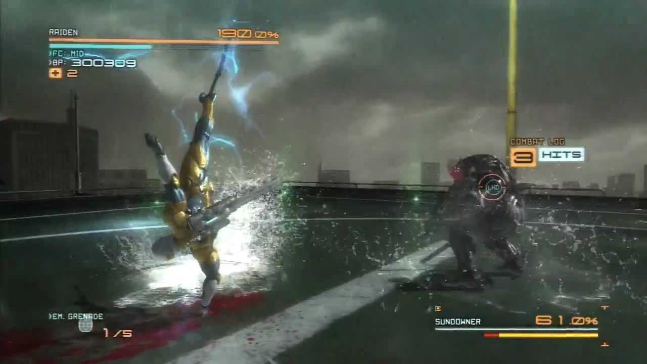 Metal Gear Rising: Revengeance - Sundowner No Damage - YouTube