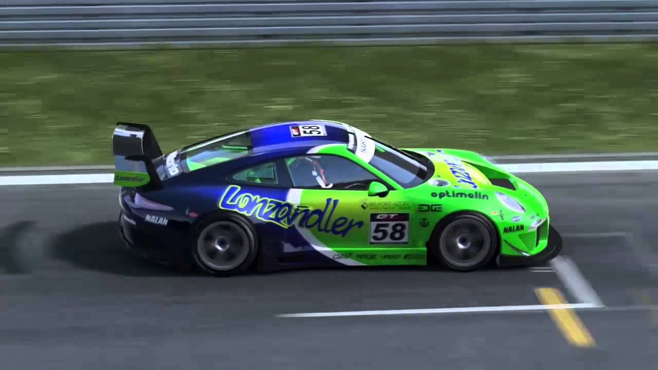 [Project Cars] 3 lap race Porsche Cup at the Nürburgring [PS4] - YouTube